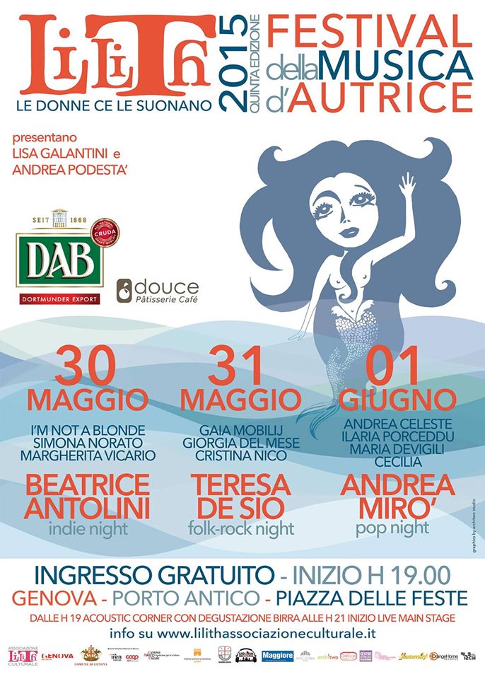 Lilith Festival al via dal 30 maggio - Metrodora