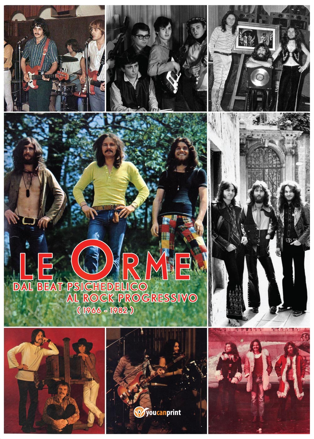 LE ORME - new book - dal beat psichedelico al rock progressivo (1966 ...