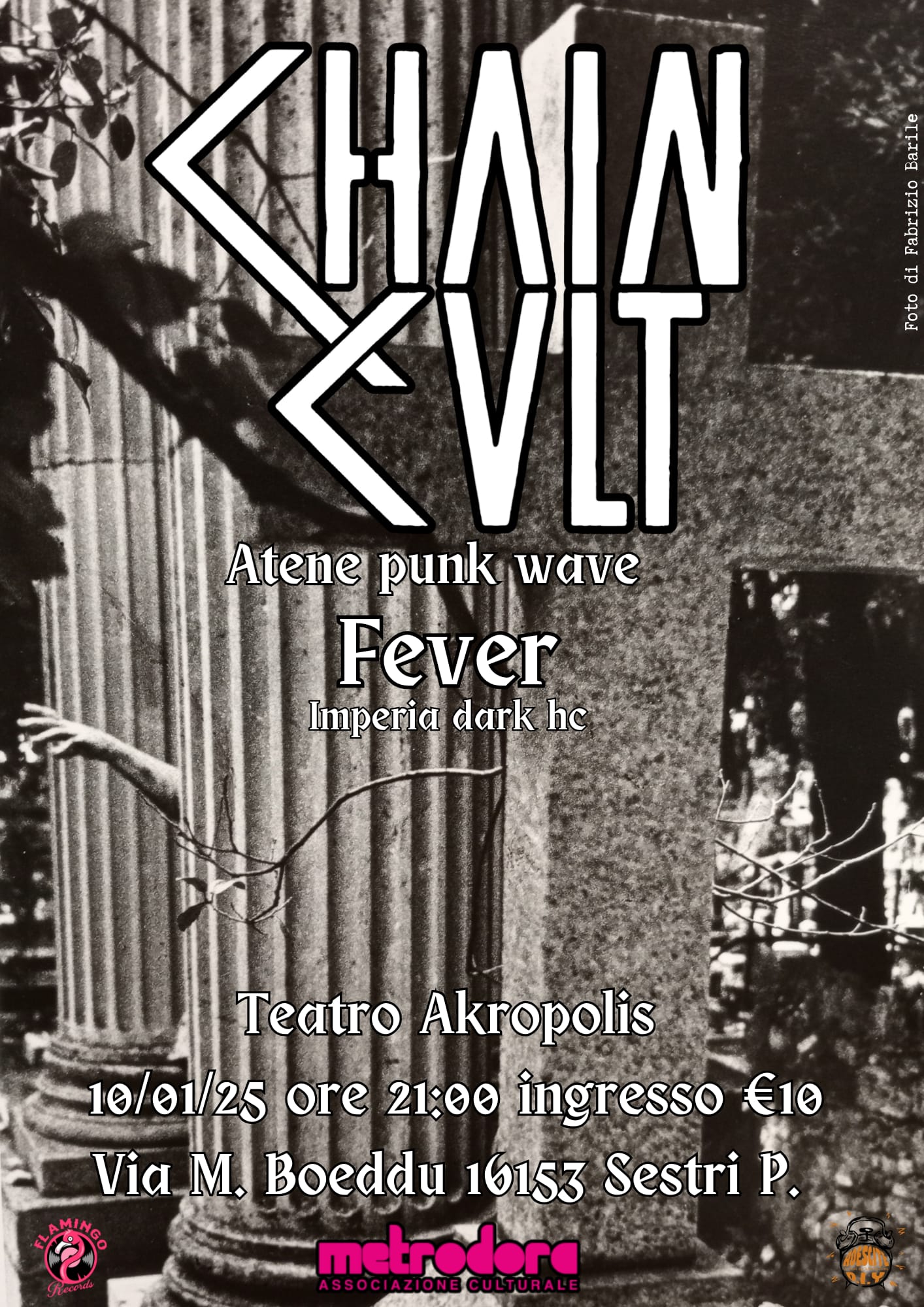 Chain Cult in concert - Venerdi 10 Gennaio 2025 - Teatro Akropolis ...